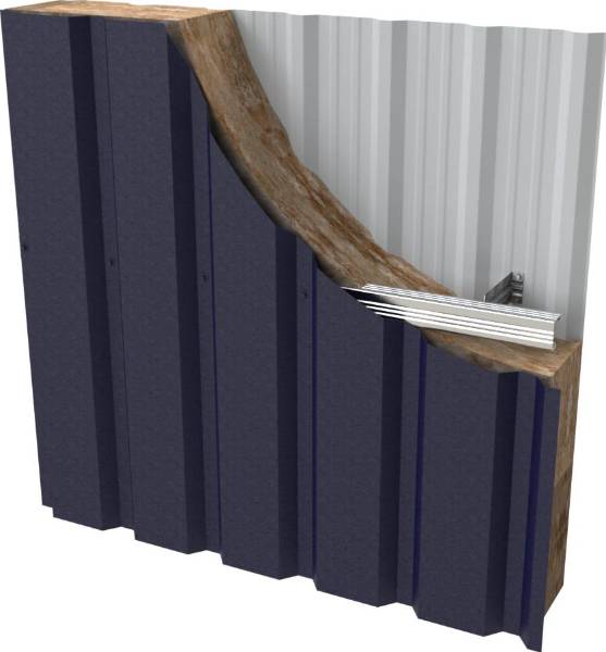 PRX-WS01 - Built-up Metal Wall System | Firth Steels Ltd | NBS Source