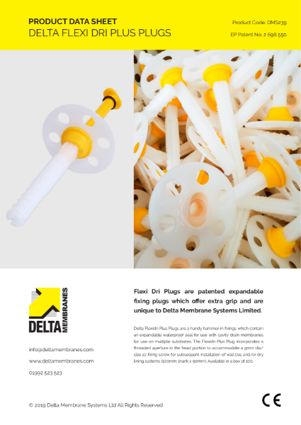 Delta Flexi Dri Plus Plugs | NBS Source